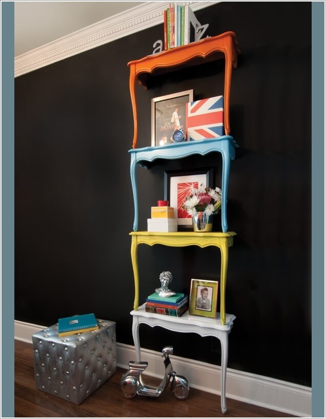 15 Απίθανες DIY Ιδέες ραφιών εμφάνισης για το σαλόνι σας | SunnyDay